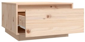 Konferenční stolek 55 x 56 x 32 cm masivní borové dřevo - Default Title