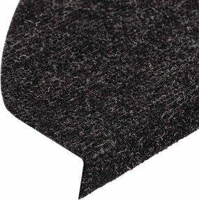 Samolepicí rohože na schody 30 ks Antracit 65x22,5x3,5 cm 3365902