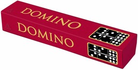DETOA DŘEVO Hra Domino klasik 55 kamenů v krabičce *DŘEVĚNÉ HRAČKY* dt10242