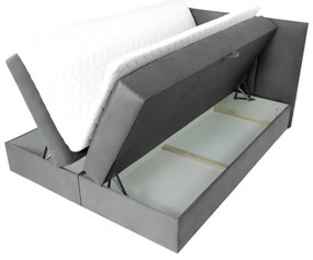 Kontinentální postel Gonzo, Potah: Manila 09, Rozměr postele: 160 x 200 cm