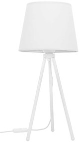 Stolní lampa MILANO, 1x textilní stínítko (výběr ze 4 barev), (výběr ze 3 barev konstrukce)