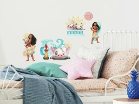 York Wallcoverings Dětské samolepky s Disney motivem MOANA A PŘÁTELÉ