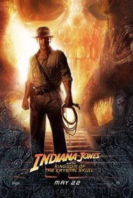 Umělecká fotografie Indiana Jones and the Kingdom of the Crystall Skull, (26.7 x 40 cm)