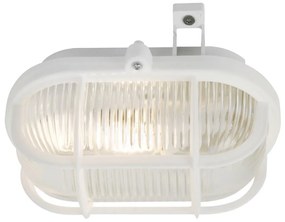 Nordlux 17051001 Skotlampe, venkovní nástěnné svítidlo, 1x60W, plast, bílá, IP44, průměr 18cm