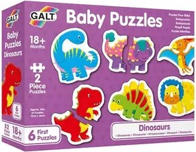 GALT Puzzle pro nejmenší - Dinosauři / od 2 let