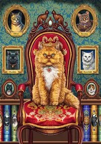 Trefl - Puzzle - Premium Plus Magic Collection: Kočkománie / 1000 dílk