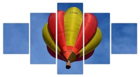 Obraz létajícího balónu (125x70 cm)