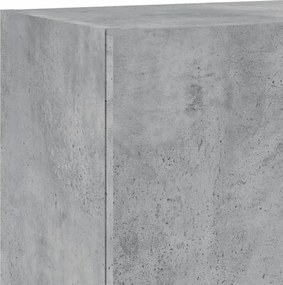 vidaXL 5dílná obývací stěna kompozitní dřevo [3216561] Barva: šedá sonoma