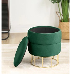 Taburet ELZA, zelená