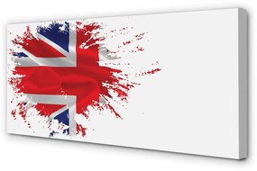 Obrazy na plátně Vlajka Velké Británie 125x50 cm