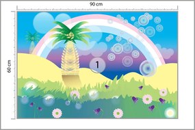 Fototapeta Pro Děti - Rainbow Omyvatelný vlies 300x210