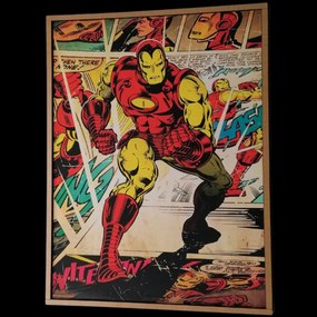 Obraz na plátně v rámu - Iron man