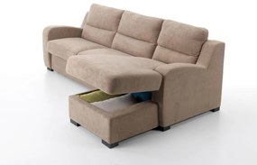 Pregio Italia sofa&relax Velké rozkládací sedačky SHERATON Provedení: 3 místná rozkládací+roh+1+ukonč. s úlož.boxem, Vzorník látek: tekno fibra 06 light grey