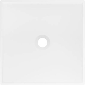 Mexen Xola-1 volně stojící umyvadlo z konglomerátu 40 x 40 cm, bílá mat - 26594000