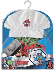Dětská zástěra s kuchařskou čepicí Avengers - MARVEL