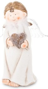 Vánoční figurka anděl chlapeček s led osvětlením 141181