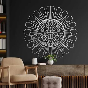 Květinový obraz s rybkou, moderní mandala I SENTOP PR0348