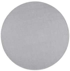 Hanse Home Collection koberce Kusový koberec Nasty 101595 Silber kruh - 200x200 (průměr) kruh cm