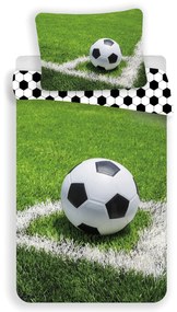 Jerry Fabrics Bavlněné povlečení 140x200 + 70x90 cm - Fotbal
