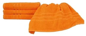 B.E.S. - Petrovice, s.r.o. Bavlněný froté ručník Classic - Oranžový 50 x 100