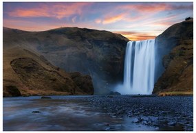 Fototapeta Vodopád Skogafoss 104x70