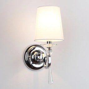 Maxlight W0067 Nástěnná lampa CHARLOTTE bílá s ověsy