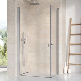 Ravak - sprchovÃ© dveÅe jednodÃ­lnÃ© chrome crv1-90 - lesklÃ½ alubright, transparentnÃ­ sklo