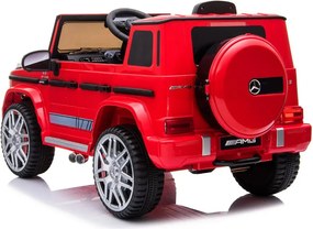 Elektrické autíčko Mercedes G63 červené