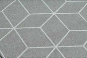 Protiskluzový běhoun CUBE kostka - šedý Výprodej