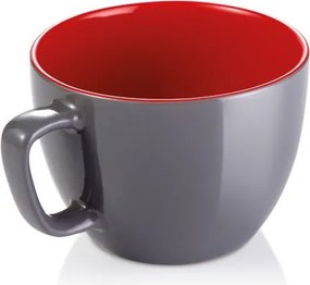 TESCOMA Velký hrnek CREMA SHINE, šedá