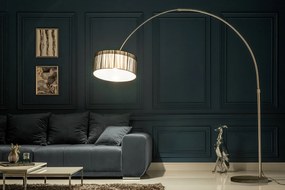 Invicta Interior Designová kovová stojací  lampa černá: Circini II