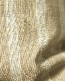 House Doctor Bavlněný povlak na polštář Thame Sand Stripe 50 × 50 cm, béžová barva, textil