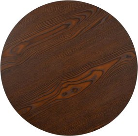Bistro stolek tmavě hnědý 60 cm MDF 286422
