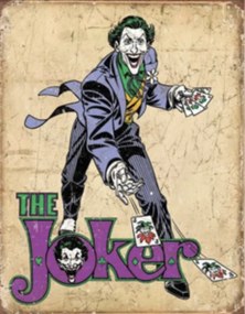 Plechová cedule The Joker