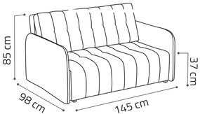 FN Rozkládací křeslo Vivian Grand III - Paros 05
