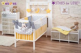 Baby Nellys Mega sada STARS be LOVE č. 9 Velikost povlečení: 135x100