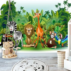 Fototapeta - Jungle Animals 400x280
