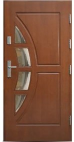 Archo - Venkovní vchodové dřevěné dveře Deskové DP-53W 104998