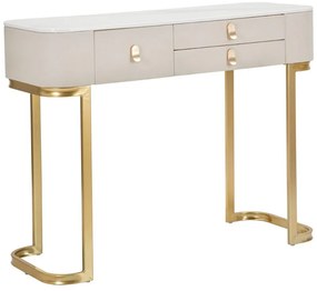 Designová konzole Ondelette 100 cm krémová