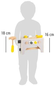 Small Foot Bedýnka s nářadím 2v1 Miniwob