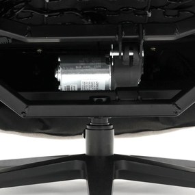 Autronic Relaxační křeslo BILBAO – elektrické zabudované ovládání, krémová, látka