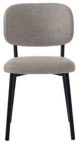 Designová jídelní židle Calixte písková