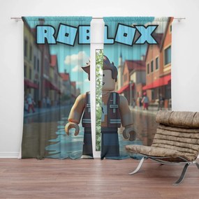 Sablio Závěs ROBLOX Město: 2ks 140x250cm