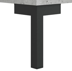 Skříň highboard betonově šedá 69,5x31x115 cm kompozitní dřevo