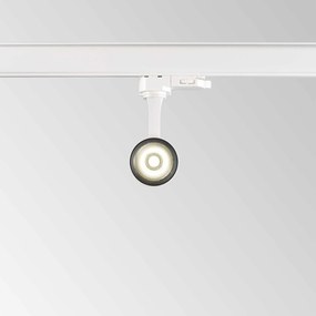 Ideal Lux Nastavitelný kompaktní LED reflektor FOX 08W CRI90 Barva: Černá, Chromatičnost: 3000K, Stmívání: 1-10V