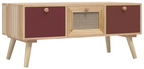 Konferenční stolek se zásuvkami 80x40x35,5 cm kompozitní dřevo