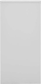 vidaXL Uzamykatelné skříně 5 ks světle šedé a červené 90x45x92,5 cm [3095236] Barva: světle šedá