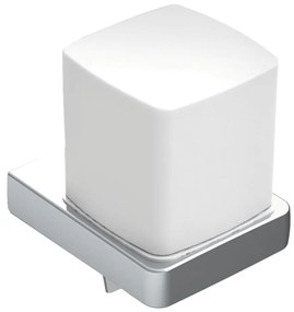 Emco Trend - Nástěnný dávkovač tekutého mýdla, satinové sklo 022100101