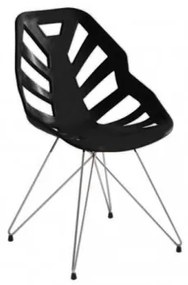 Gaber Plastová židle NINJA TC Barva kostry chromová kostra Barva plastu Gaber černá 10