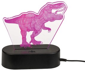 Dětská lampička 3D T-REX